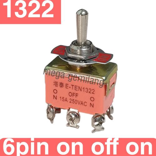 Jual Saklar togel toggle switch ETEN - 6 pin - Jakarta Barat - mega ...