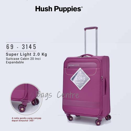 Jual Koper Hush Puppies Softcase Hp 3143 Small Cabin 20 inch - Coklat ...