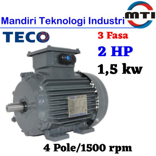 Jual Motor Listrik 3 Fasa 2 HP Motor 2 HP Dinamo 3 Fasa 2 HP Elmot 2 HP ...
