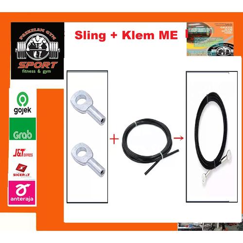 Jual Tali Sling + Klem ME Home Gym / Kabel Sling Gym - 312 CM - Jakarta ...
