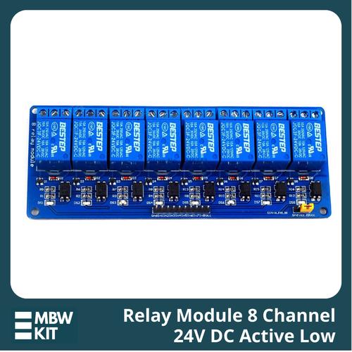 Jual Modul Relay 24V DC 8 Channel Optocoupler Aktif Low - Kota Medan ...