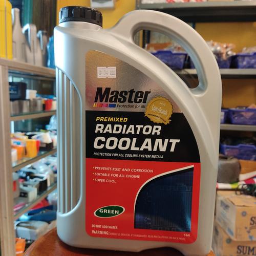 Jual Air Radiator Coolant Master Green Hijau 1 galon - Kota Bogor - oto ...