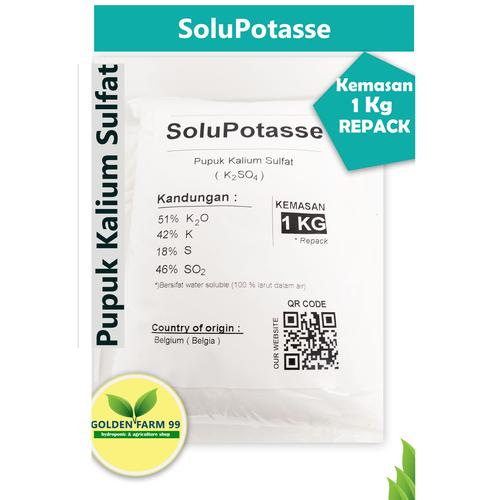 Jual Pupuk Kalium Sulfat K2SO4 SoluPotasse Kemasan 1 Kg - Jakarta Barat ...