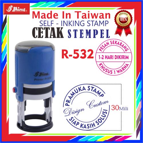Jual STEMPEL SHINY OTOMATIS PRINTER TYPE R-532 WARNA CUSTOM KANTOR TOKO ...