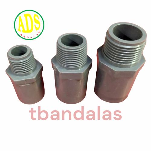 Jual Soket drat Luar Valve Socket V-sock PVC 1/2" 3/4" 1" - Kota Medan ...