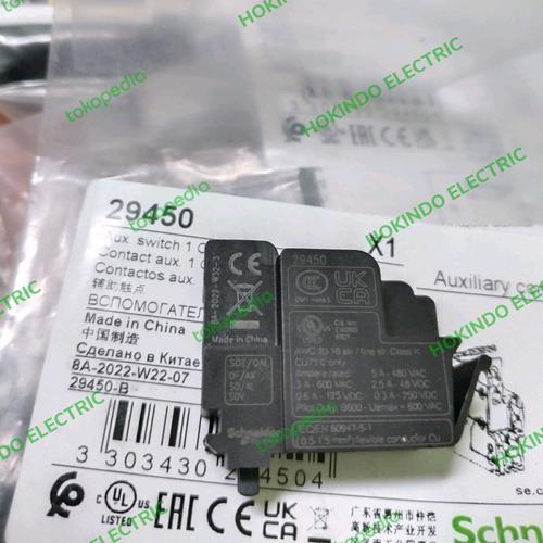 Jual SCHNEIDER AUXILIARY 29450 CONTACT BANTU OF/SD/SDE/SDV MCCB NSX/CVS ...
