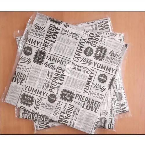 Jual Kertas Nasi Motif 30x30 cm Paper Wrap isi 50 pcs Printing Laminasi ...