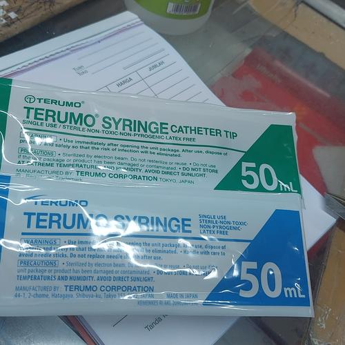 Jual spuit 50cc terumo/syiringe 50cc terumo - pinggir - Jakarta Timur ...