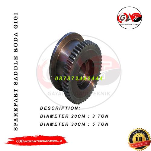 Jual Roda Gigi End Carriage Crane Diameter 300 - Kota Bekasi - Gayatri ...
