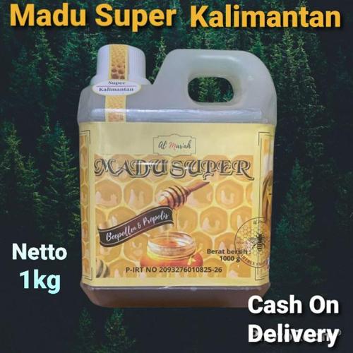 Jual Madu Super Kalimantan Al Mar'Ah 1Kg, Bee Pollen Royal Jelly ...