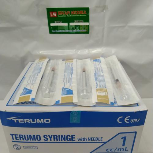 Jual spuit 1cc terumo/syiringe 1cc eceran - Jakarta Timur - IJRL MEDIKA | Tokopedia