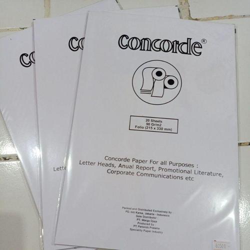 Jual Kertas Concord F4 90Gr / Kertas Concorde Folio - Jakarta Pusat ...