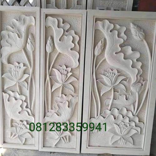 Jual Batu relief dinding, Ukiran batu alam, Hiasan dinding rumah, - Kab ...