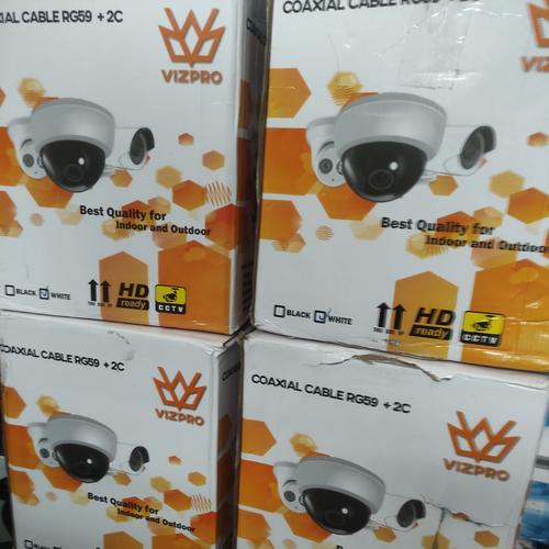 Jual Kabel CCTV RG59+P Vizpro Putih 300 Meter - Kota Medan - Global ...