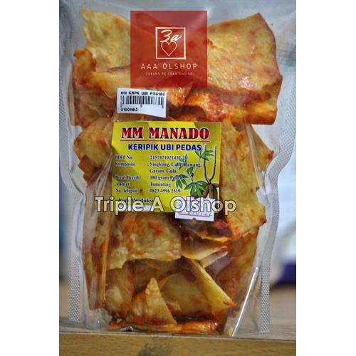 Jual Keripik Ubi Singkong Pedas Manis Khas Manado - Kota Manado - Adannaya Olshop | Tokopedia