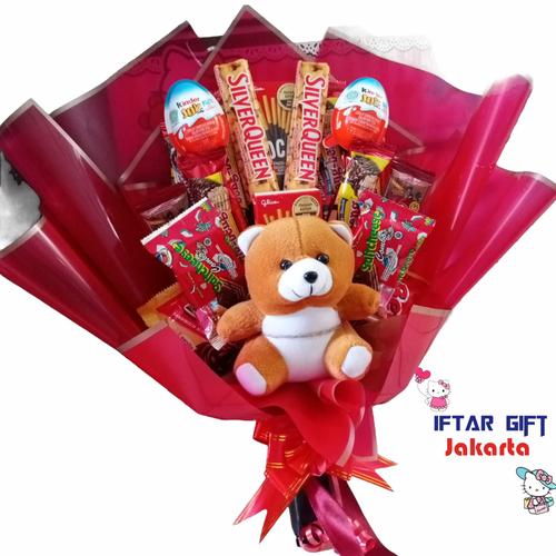 Jual Buket Snack / Buket Jajan / Bucket Wisuda / Buket Souvenir Ultah ...
