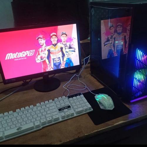 Jual PC GAMING CORE i5 RAM 8GB SSD 256 FULLSET MONITOR 19 INCH - PC ...