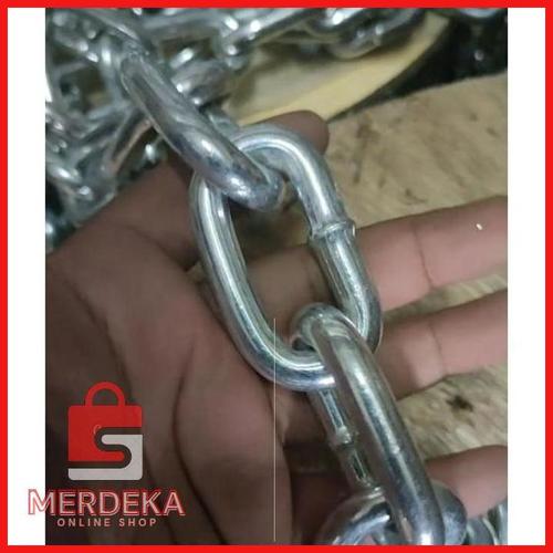 Jual Rantai besi galvanis ukuran 10mm/Rantai kapal besar 10mm - Jakarta ...