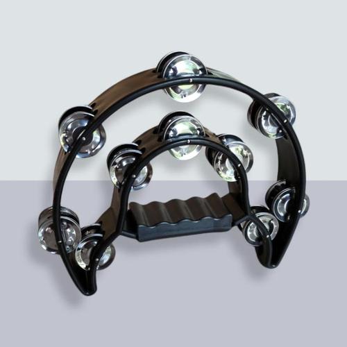 Jual Best Alat Musik Tamborin Tambourine Double Ring Kecrekan ...