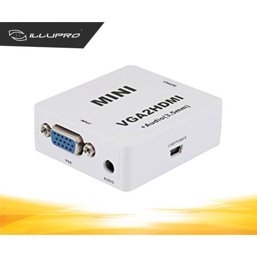 Jual ILLUPRO MINI Converter Box VGA Audio to HDMI 1080 - Kota Bandung ...