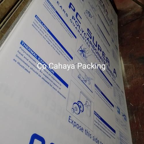 Jual polycarbonate sheet clear bening lembaran tebal 5mm x 122cm x 244cm - Jakarta Barat - CP ...