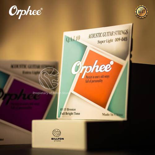 Promo Senar String Gitar Akustik ORIGINAL / Senar Akustik Orphee Bronze ...