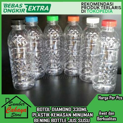 Promo Botol Diamond 330ml plastik aqua diamon Kemasan minuman bottle ...