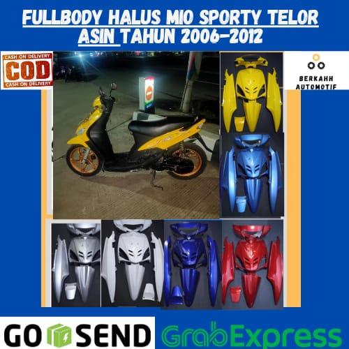 Jual Full Body Body Halus Alus Yamaha Mio Sporty Hitam Merah Putih ...