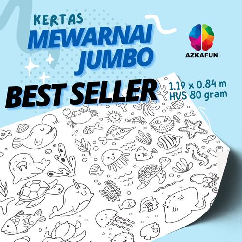 Jual Best Seller Kertas Mewarnai Jumbo - mewarnai besar - Giant ...
