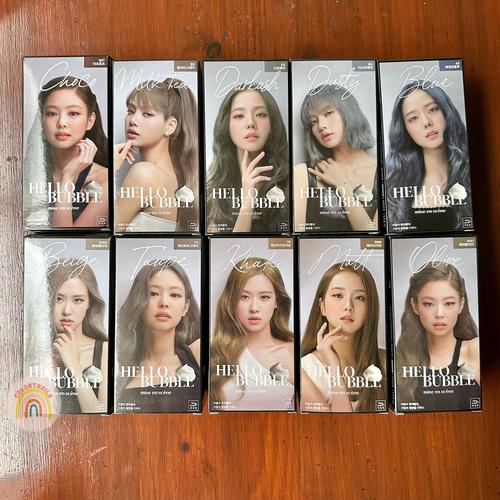 Jual Mise En Scene Hello Bubble Foam Hair Color - Ash Olive - Kota ...