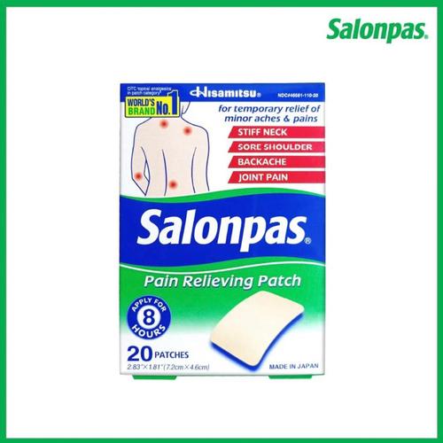Jual SALONPAS Pain Relieving Patch 20's Hisamitsu Made In Japan /Koyo ...