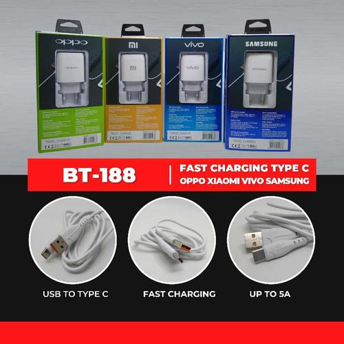 Jual CHARGER VIVO BT 188 USB TYPE C 18W 3.0 QUALCOMM - Kota Makassar ...