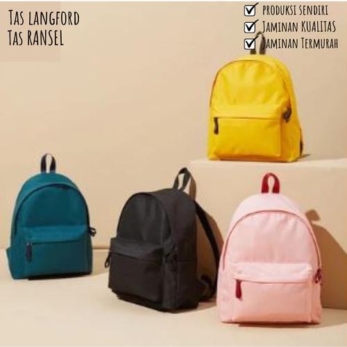 Jual Tas Ransel - Mini Backpack Punggung Bahu Polos Sekolah Travelling ...
