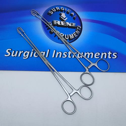 Jual Alat Medis "Schroder" Uterine Tenaculum Forcep 2x2 Teeth 24cm ...