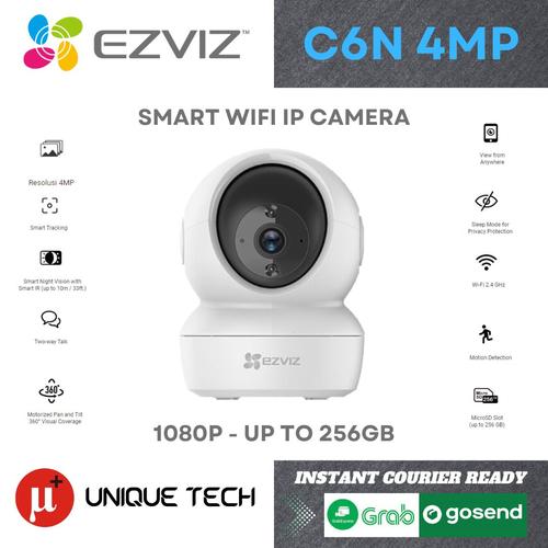 Jual EZVIZ C6N 4MP 2K WIFI IP CAMERA CCTV SMART 360° WIFI GARANSI RESMI ...