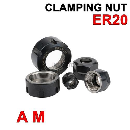 Promo Nut Collet ER20 A M UM Clamping Chuck ER 20 Tutup Arbor Pengunci ...