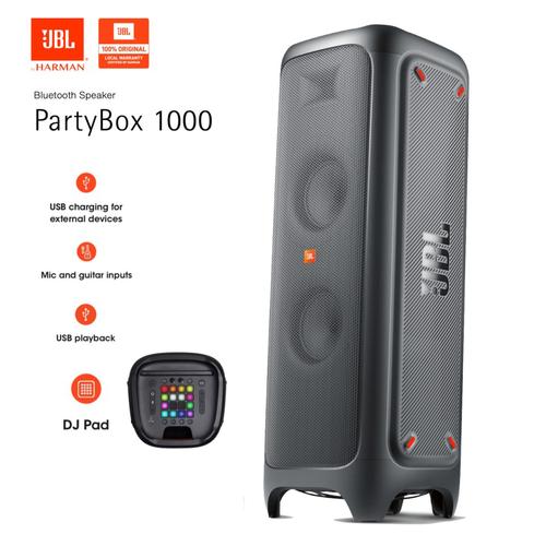 Jual JBL Partybox 1000 / Party Box 1000 USB Bluetooth Speaker Premium ...