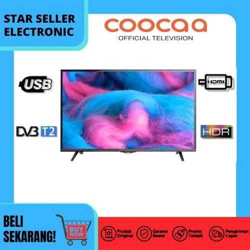 Jual Coocaa LED TV 24 Inch Digital TV 24CTD2000 USB Movie HDMI DVBT2 ...