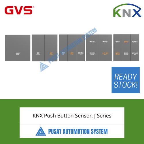Jual KNX Push Button Sensor, J Series - 3-Gang Grey - Kota Bandung ...