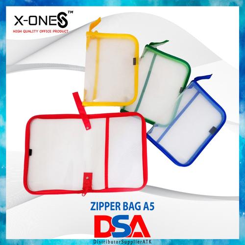 Jual MAP ZIPPER A5 X-ONE / MAP RESLETING / FILE HOLDER UKURAN A5 ...
