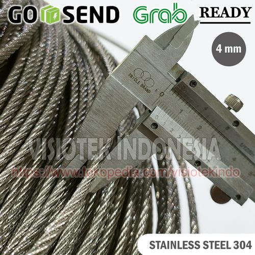 Jual Kawat Sling Tower 4mm Seling Stainless Steel 304 Wire Rope - Kota Bekasi - VISIOTEK ...