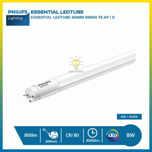 Jual LAMPU PHILIPS - ESSENTIAL LEDTUBE - 8W 865 T8 AP IG - Kota ...