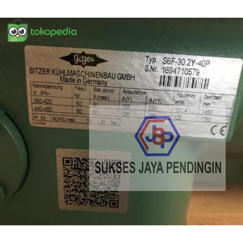 Jual Compressor Bitzer S6F-30.2Y-40P - Jakarta Barat - Sukses Jaya ...