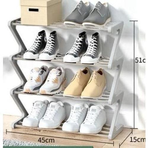 Jual RAK SEPATU SANDAL ZIG ZAG RAK SEPATU SUSUN BESI RAK SERBAGUNA ...