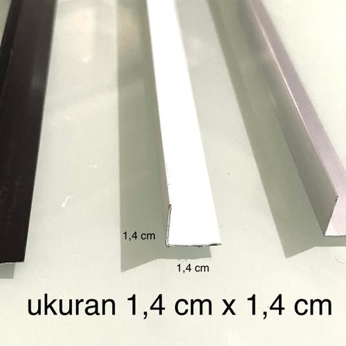 Jual lis siku alumunium / Siku L Alumunium - Cokelat - Kota Bekasi ...