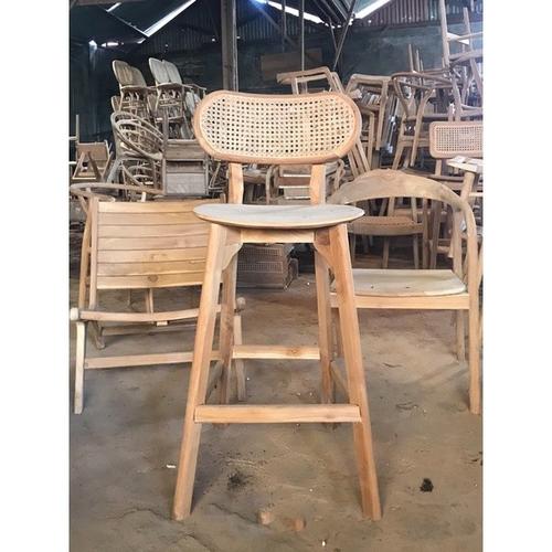 Jual KURSI MINI BAR RETRO CLASSIC MINIMALIS / BAR STOOL JATI ROTAN ...