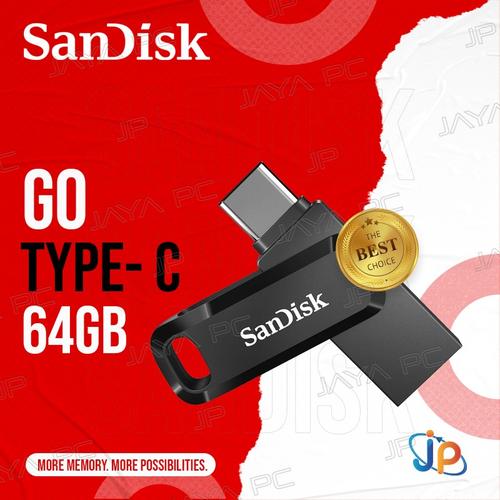 Jual FlashDisk Sandisk Ultra GO OTG Type-C 64GB - Flash Disk 64 GB USB ...