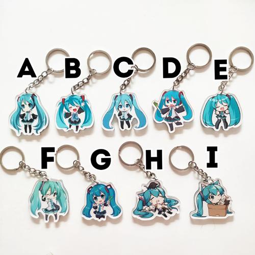 Jual Keychain Hatsune Miku / Gantungan Kunci Vocaloid - A - Jakarta ...