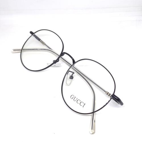 Jual Kacamata Frame Minus Plus Baca Pria Wanita Frame Besi Bulat ...