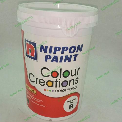 Jual Tinta Colourant Nippon Paint Organic Red (R) Ukuran 1 Liter ...